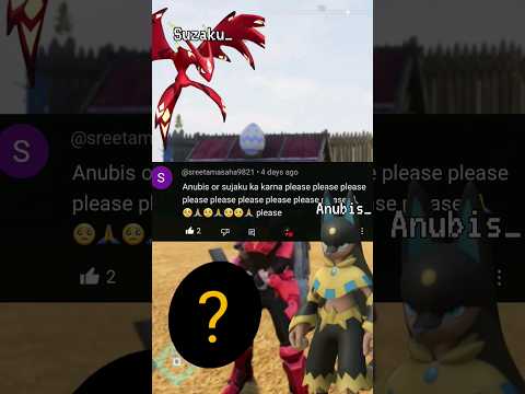 Suzaku and Anubis Pokemon Breeding in Palworld#palworld #pals #breeding