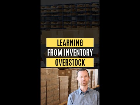 Learning from Inventory Overstock