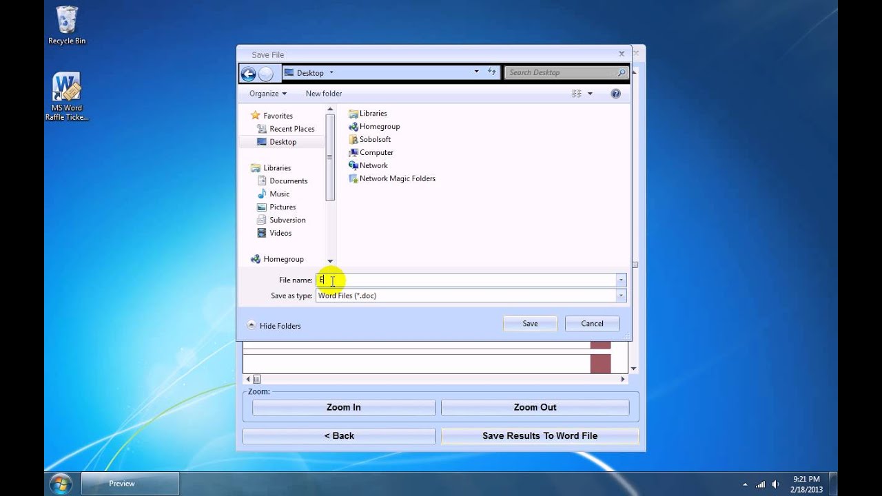 How To Use MS Word Raffle Tickets Template Software
