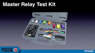 MASTER RELAY KIT WITH TERMINAL LEADS RTK825 | Matco Tools