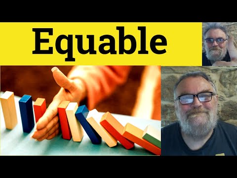 😎 Equable Meaning - Equable Examples - Equable Defined - Formal Vocabulary - Equable