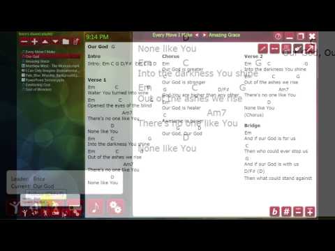 Episode #3 Using Take Lead and Follow Functions in Worship, Inc