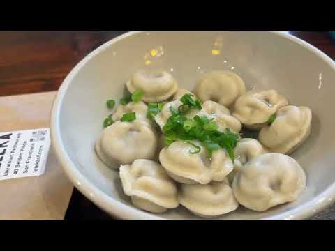 Ukrainian Dumplings at Leleka, San Francisco's Best Ukrainian Restaurant for Varenyky & Kompot 2023