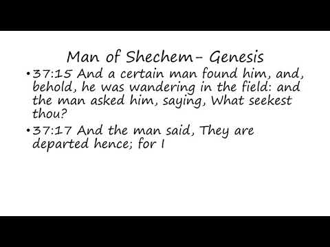 Man of Shechem: Genesis