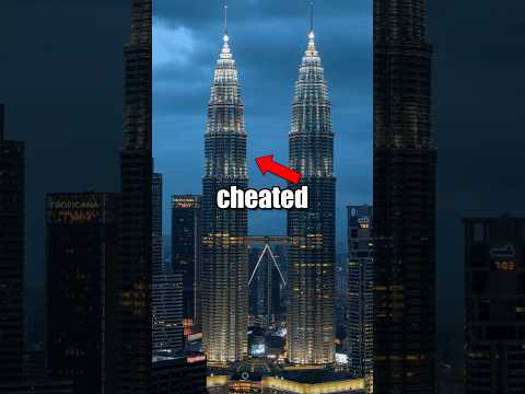 These buildings FAKED being the worlds tallest 🤯 #building #architecture #viral