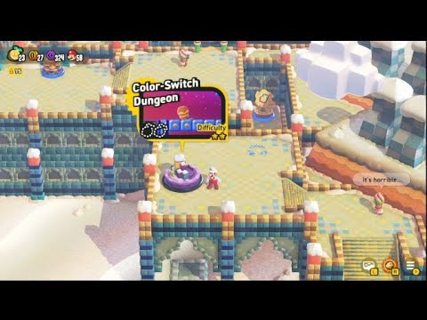 Mario Wonder - Color Switch Dungeon
