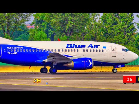 20 MINS LANDINGS & TAKEOFFS at LIN | 4K | Plane Spotting at Milan Linate Airport (2022)