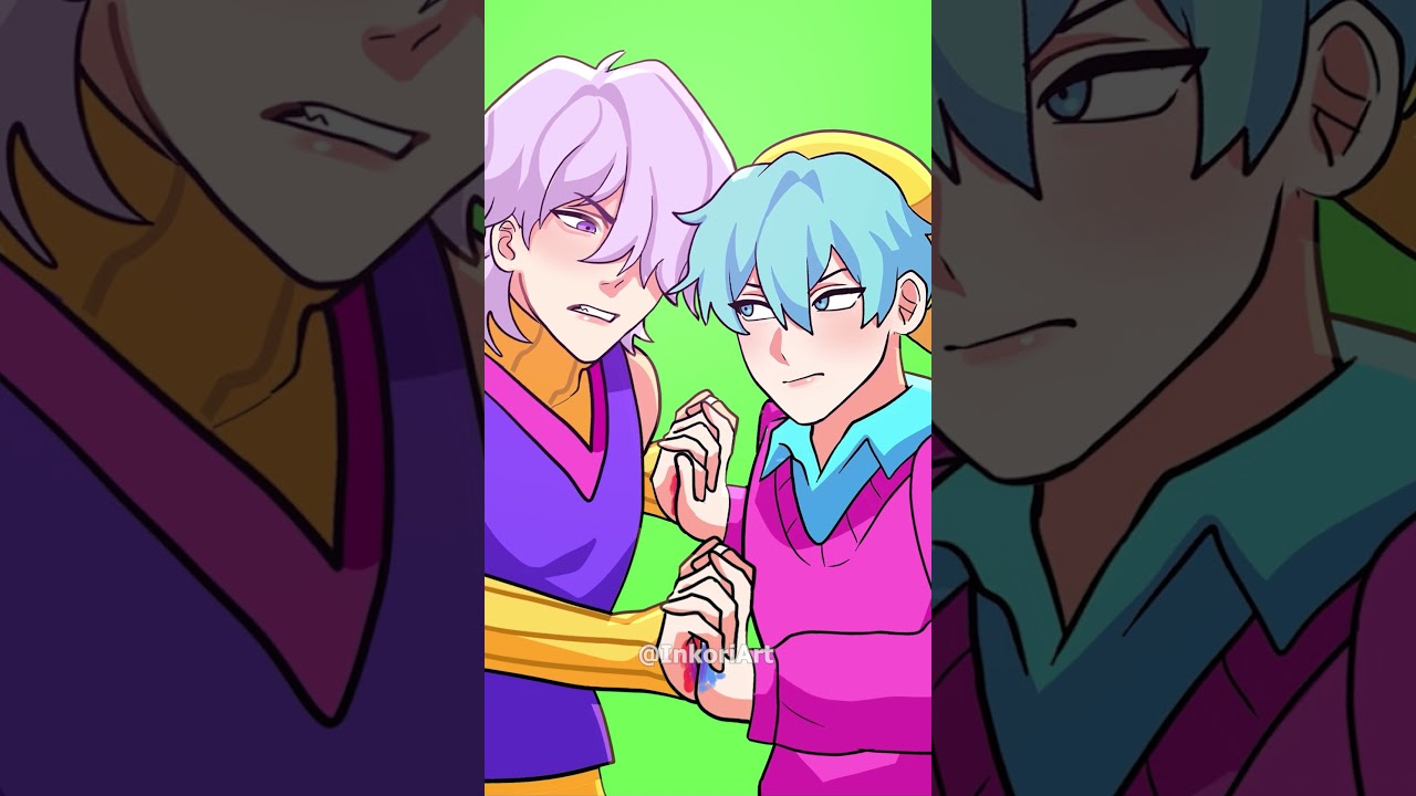 ❤️ + 💙 = 🤗 What color will it be? Kpop Demon Hunters