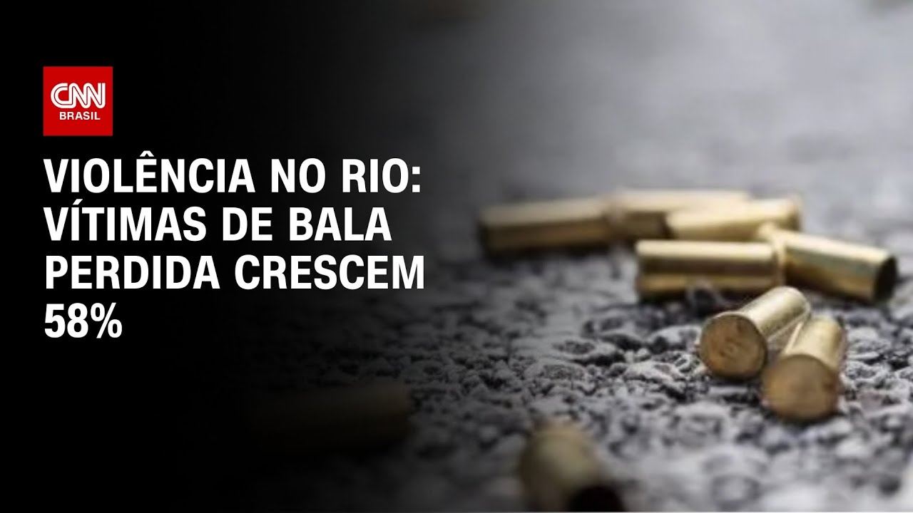 Número de vítimas de bala perdida no Rio cresce 58% em 2025, diz ...