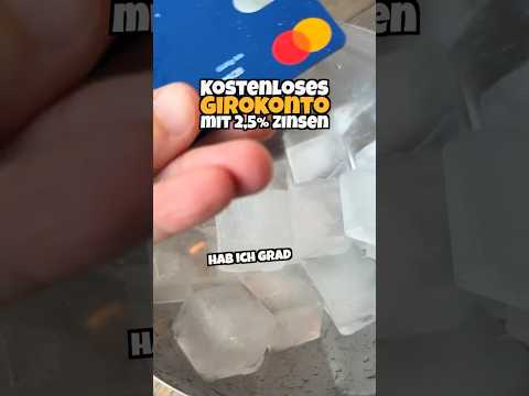 Kostenloses Girokonto mit 2,5% Zinsen 🍻 #c24 #bank #konto
