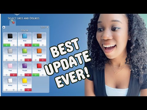SIMS 4 LIKES AND DISLIKES ! NEW UPDATE 2021