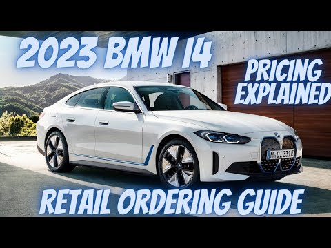 2023 BMW i4 edrive40 and i4 M50 Retail Ordering Guide with Pricing!