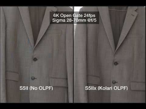 Lumix / Kolari OLPF Mod Open Gate 24fps Test