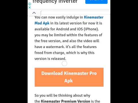 How to download KineMaster pro