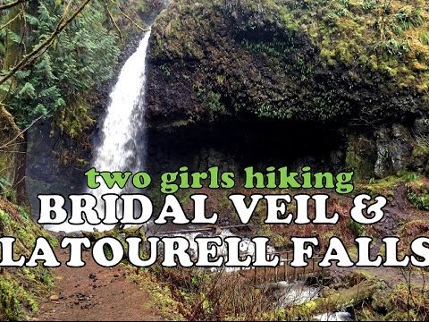 Bridal Veil and Latourell Falls Oregon | Two Girls Hiking