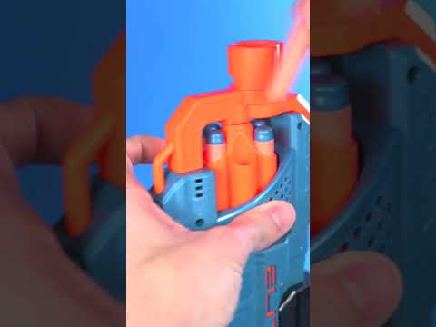 3d printed NERF gun vs real