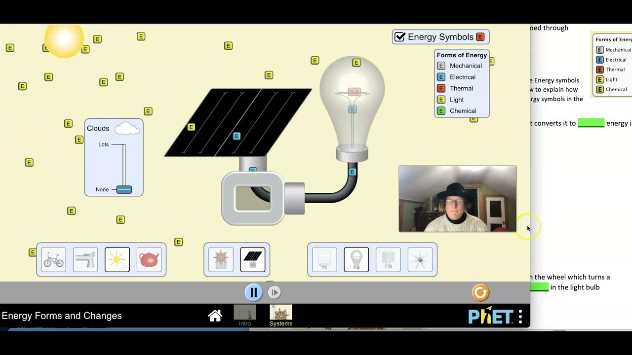 Energy Forms and Changes PhET Lab 3 2