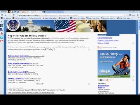 Free Government Grant Money-Grants You Never Pay Back