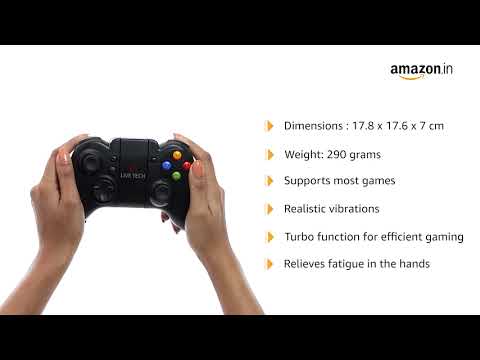 Live Tech Yo!Man Wireless Smart Gamepad with Bluetooth Dongle Android PC Playstation