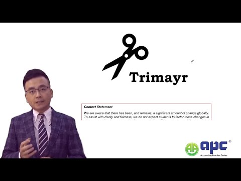 CIMA MCS August 2025 Preseen Trimayr Application Live Session Management Case Study