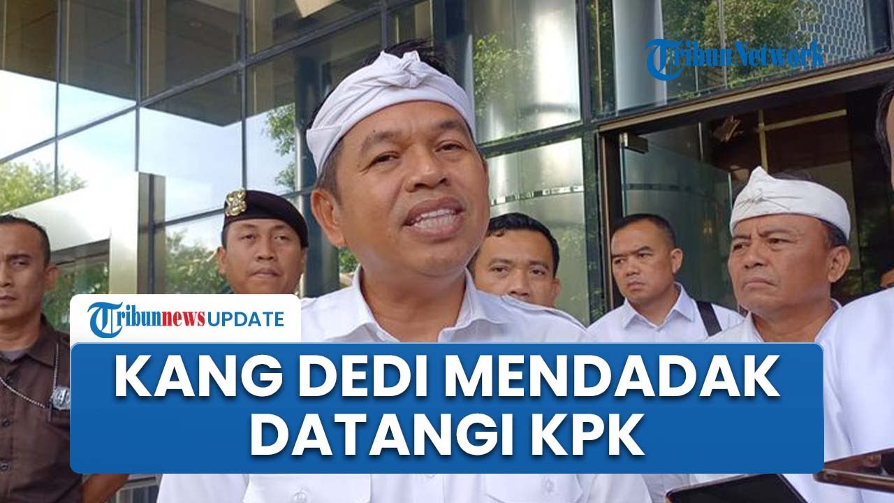 Dedi Mulyadi Mendadak Datangi KPK, Bahas soal Efisiensi Anggaran Pendidikan dan Perjalanan Dinas ...