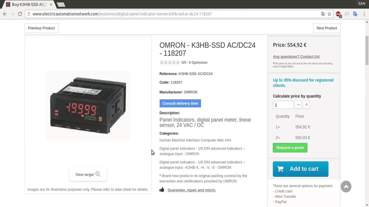 Buy Human Machine Interface Computer Man Hmi OMRON