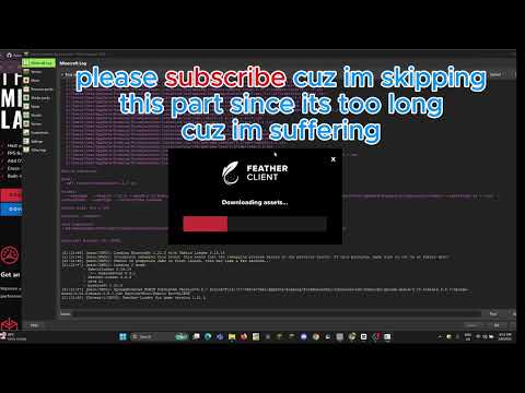 this is how to get feather cilent for free and minecraft (prism launcher) its craked