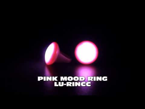 Light-up Pink Mood Ring