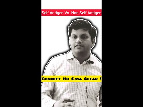 Self Antigen Vs. Non Self Antigen #shorts #antigens #selfantigen #nonselfantigen