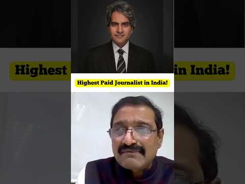 Highest Paid Journalist in India?