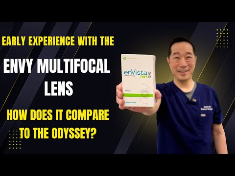 Envy multifocal lens implant early experience. Odyssey v Envy - Surgeon and patient experience.