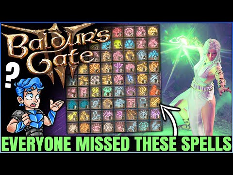 Baldur's Gate 3 - 16 Secret INCREDIBLE Spell Interactions You Missed - Best Spells You NEED to Use!