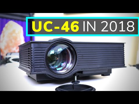 UC-46 Wireless Wifi LED Projector Review in 2018
