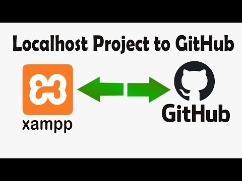Localhost Project to GitHub Repository