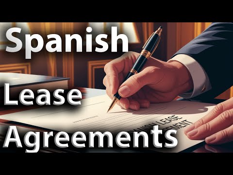 👩🎓👩🎓👩🎓 Learn Spanish: 50 Essential Lease Agreement Phrases 👩🎓👩🎓👩🎓