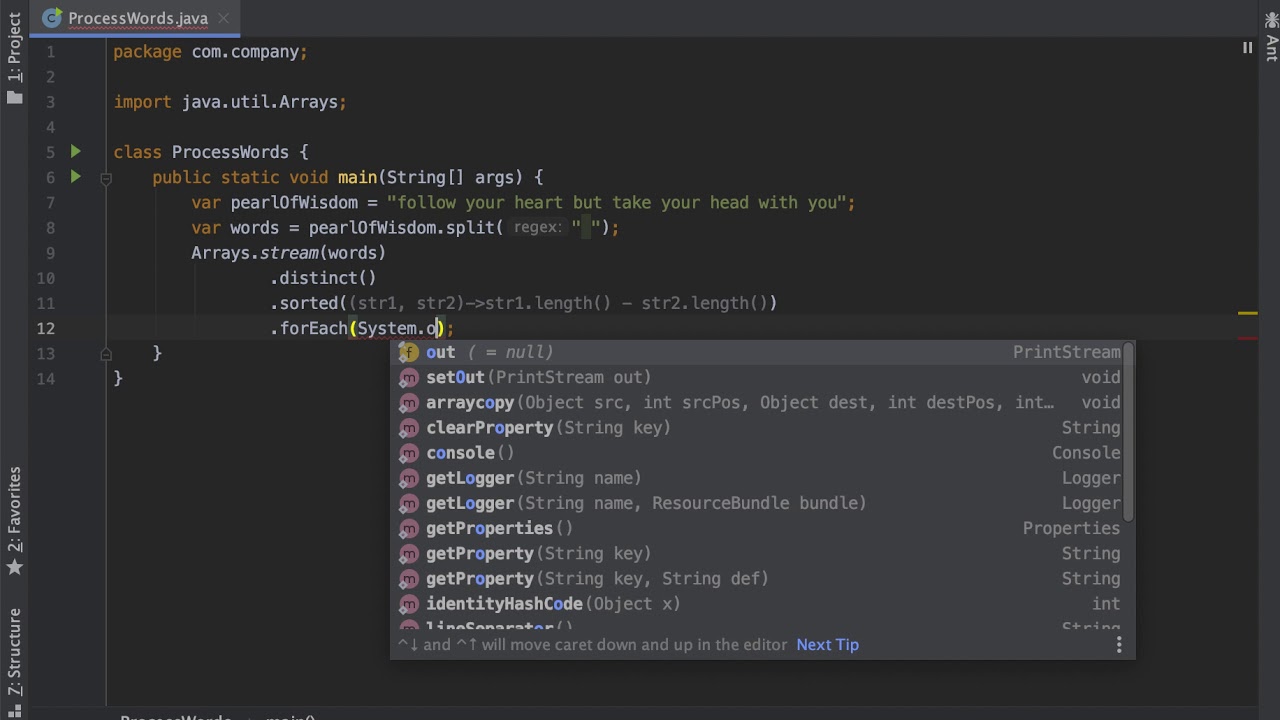Auto-refactoring with IntelliJ IDEA (Java 13)