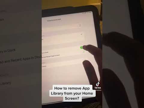 How to off App Library from your Home Screen 💻