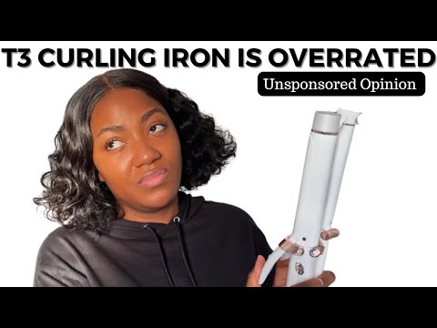 T3 Curling Iron Review For Black Hair | Unsponsored Opinion