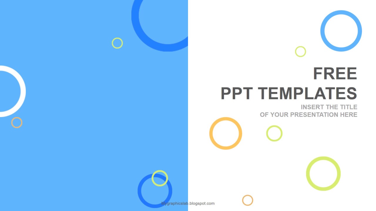 Abstract Color Circles | PPT Design