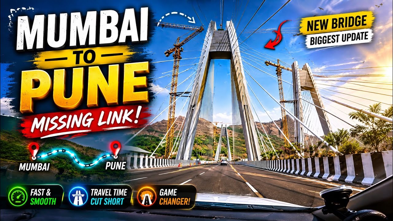 Missing Link Finally Open | Mumbai Pune Highway | Mumbai Pune Missing Link Latest Update