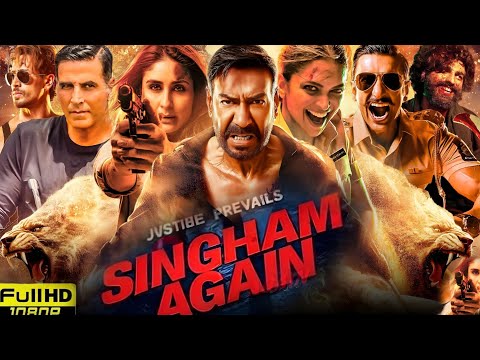 Singham Again Full Movie | Ajay Devgan, Akshay, Ranveer, Tiger, Kareena |2025 Review & Unknown Facts