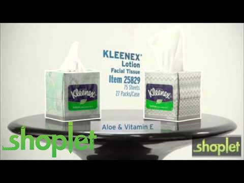 Kleenex lotion facial tissue | Shoplet.com