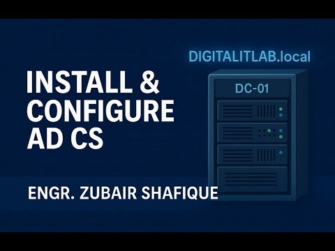 Install & Configure AD CS on Windows Server 2022 | Certificate Authority Setup (Step-by-Step Guide)