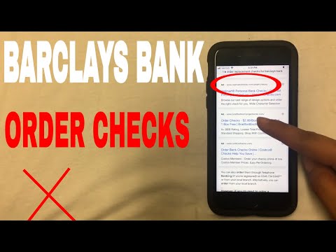 ✅ 3 Ways To Order Barclays Bank Replacement Checks 🔴