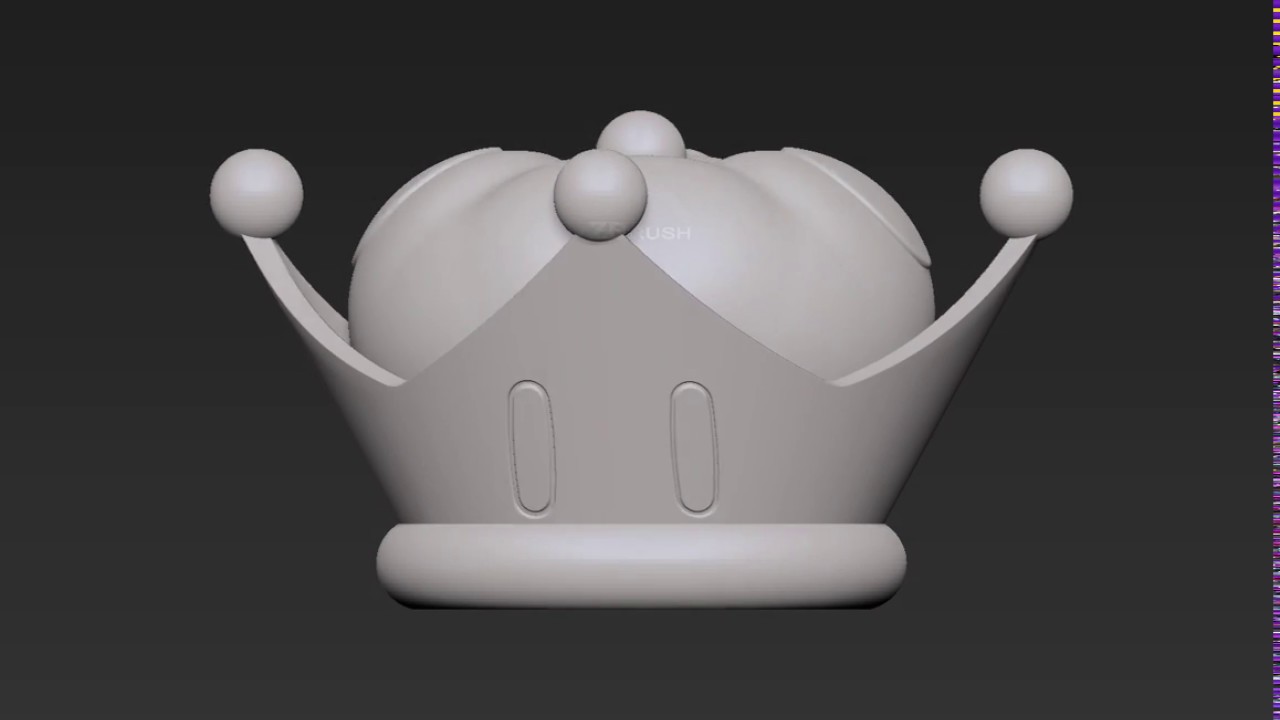 Bowsette Crown 3d model // #3dprinting #cosplay