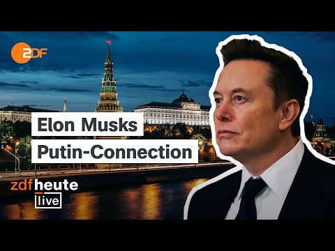 Russische Geheimdienst-Operation: Elon Musk wohl Ziel von Putin-Agenten | ZDFheute live