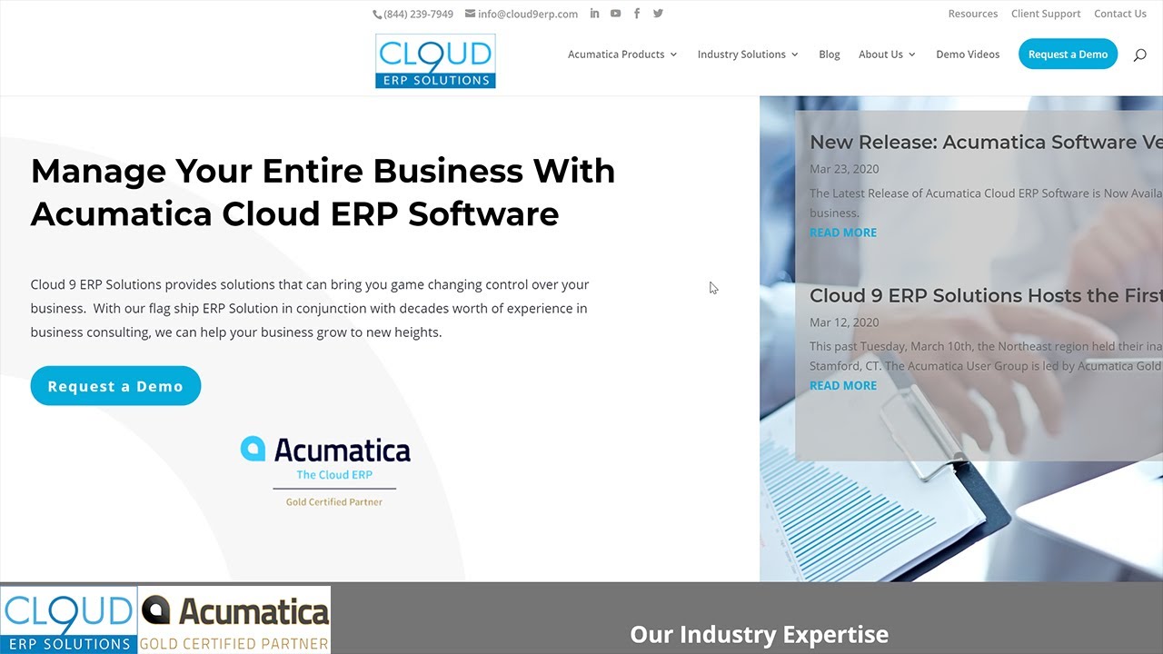 Access the Cloud 9 ERP Support Portal