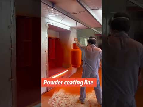 Powder coating oven line #powdercoating #powdercoatingoven #powdercoatingservice #paintbooth