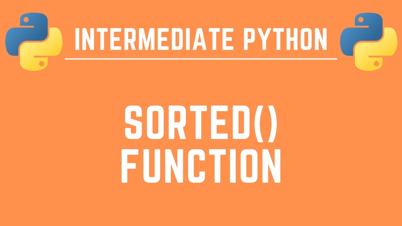 How Python's Sorted() Function Actually Works