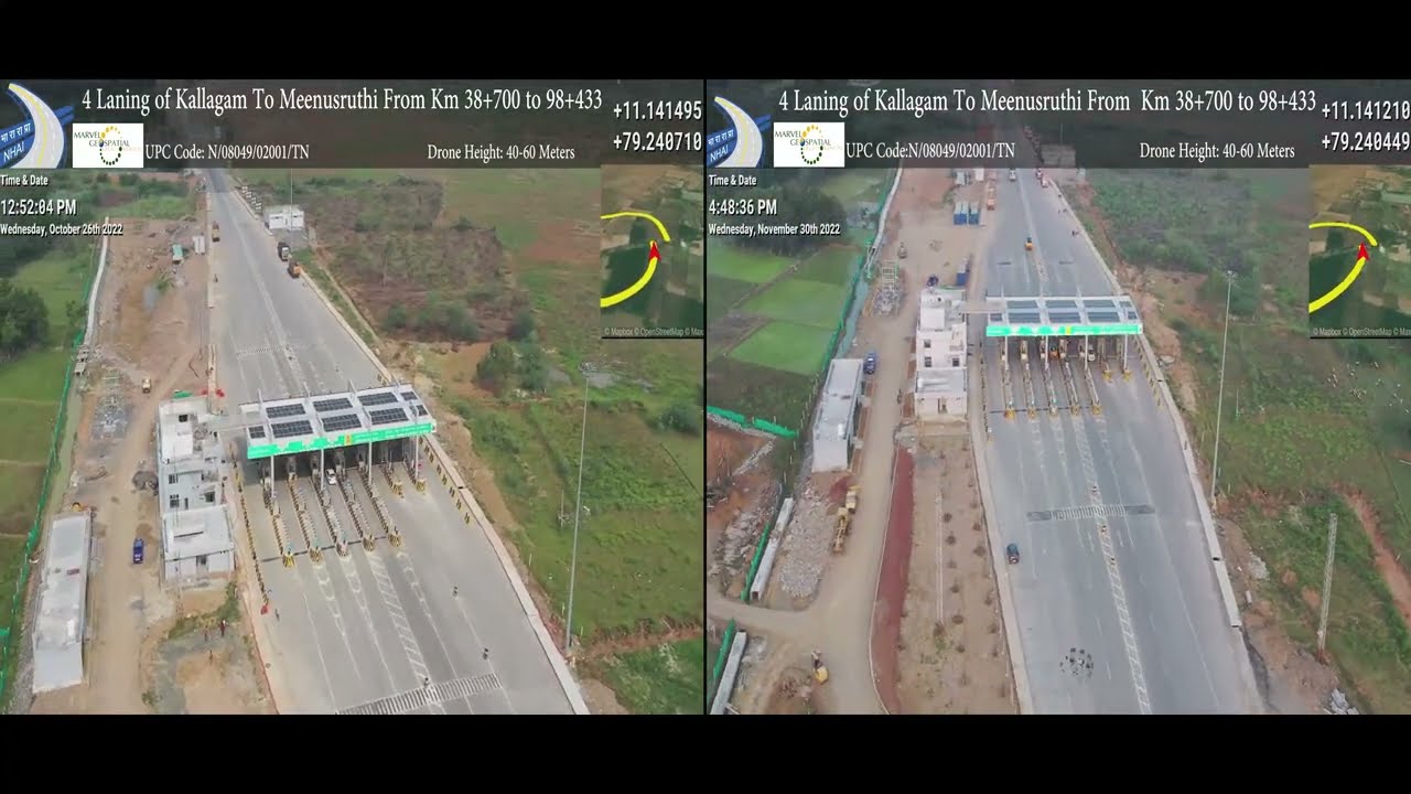 Kallagam to Meenusuruthi Side By Side October 2022 – KMHPL